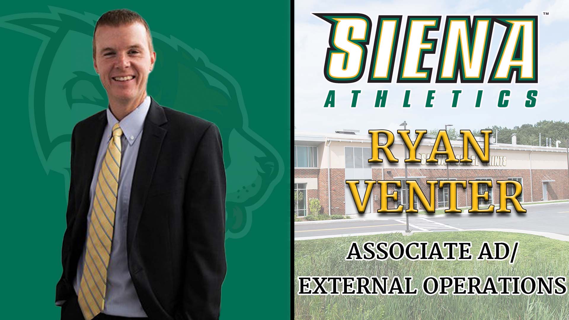 Ryan Venter Returns to Siena Athletics as Associate AD/External ...