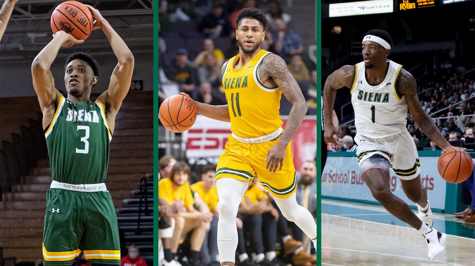 Trio of Saints Secure All-MAAC Acclaim - Siena College Athletics
