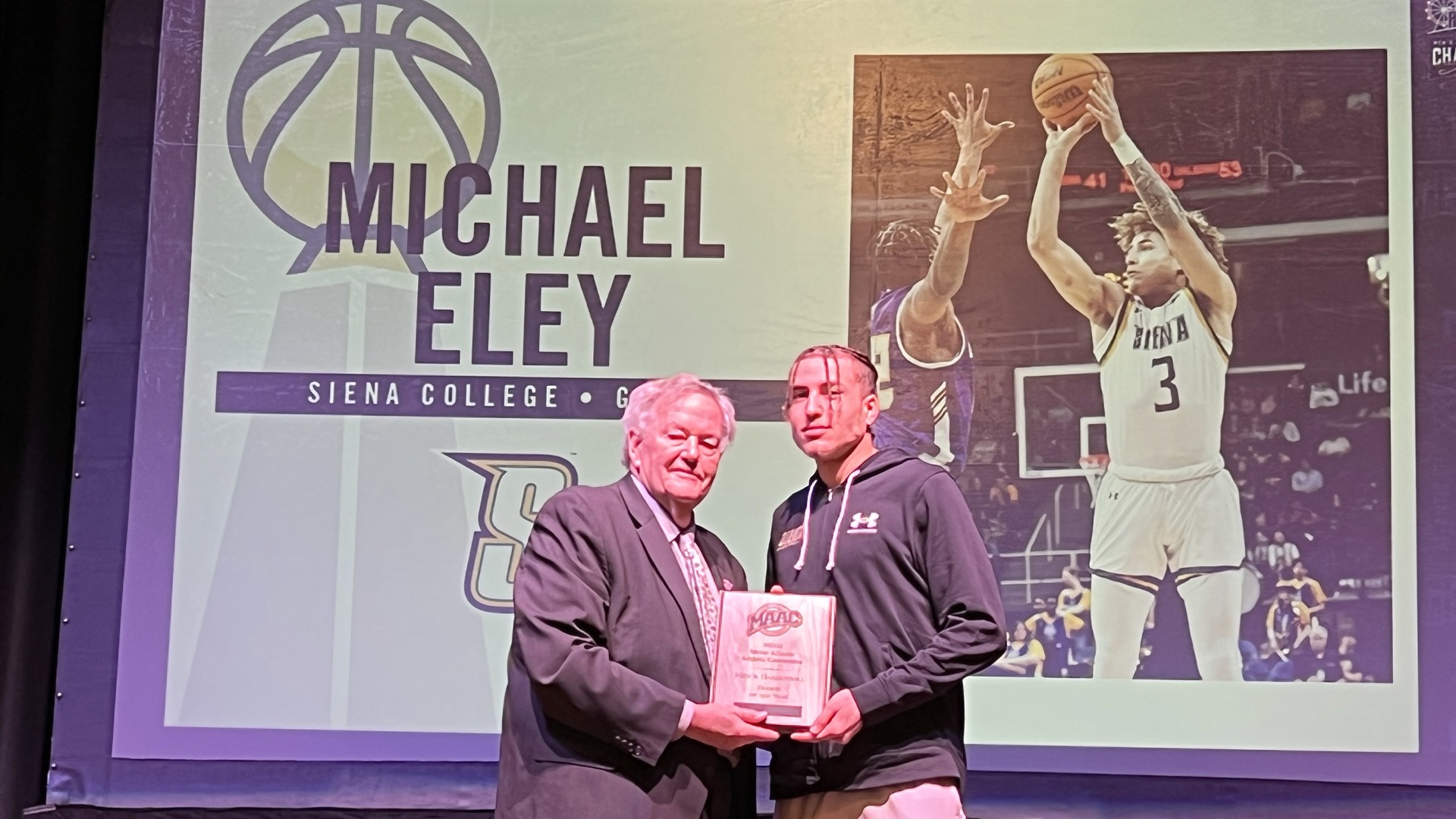 Michael Eley - Men's Basketball - Siena College Athletics