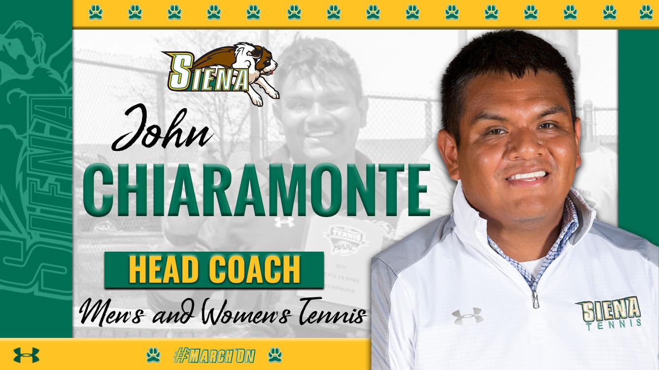John Chiaramonte Elevated to Lead Siena Tennis Programs - Siena College ...
