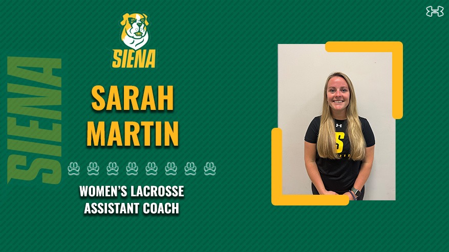 Sarah Martin Named Assistant Women’s Lacrosse Coach - Siena College ...