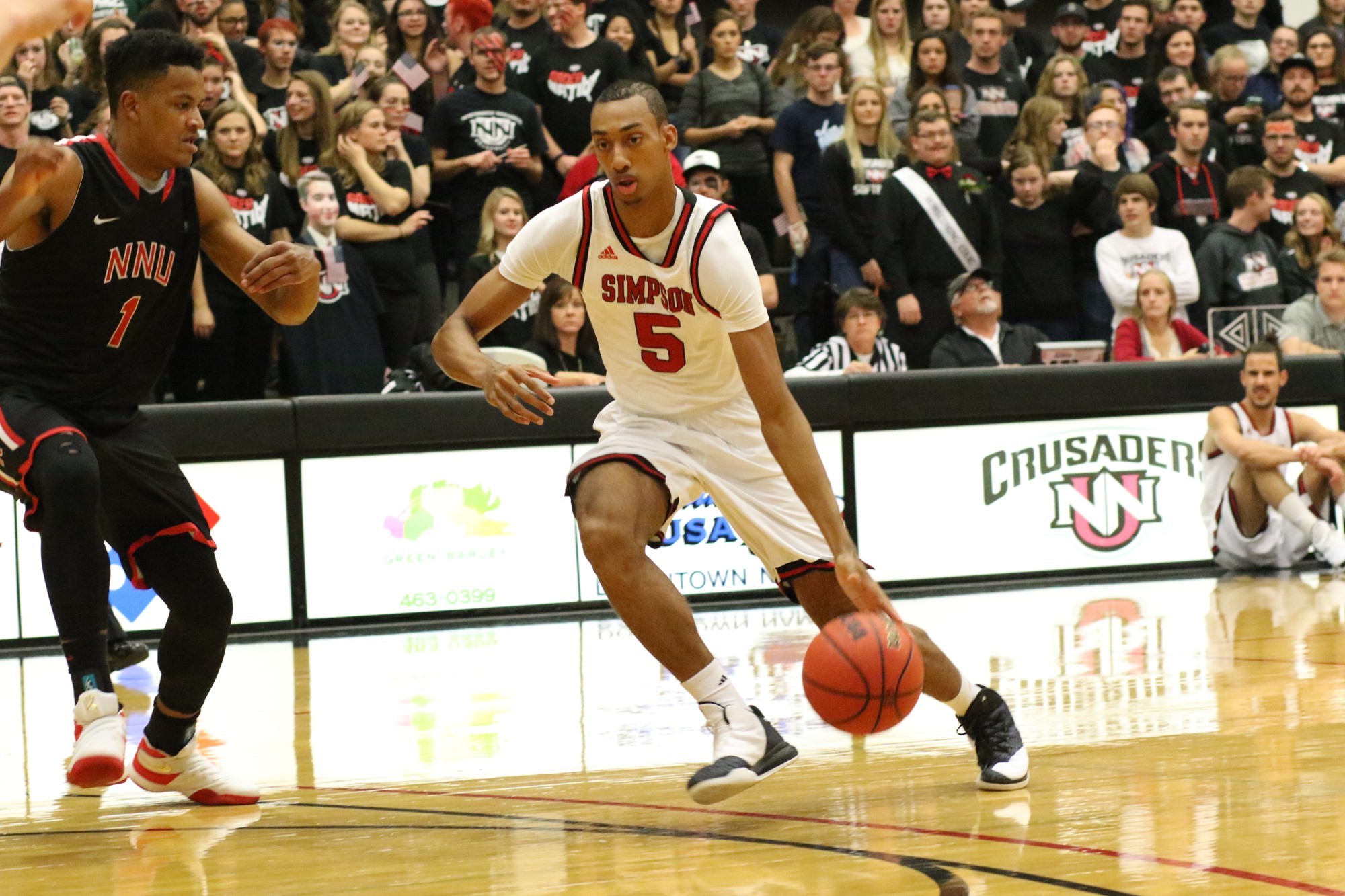 Aron Rudd - 2017-18 - Men's Basketball - Simpson University Athletics