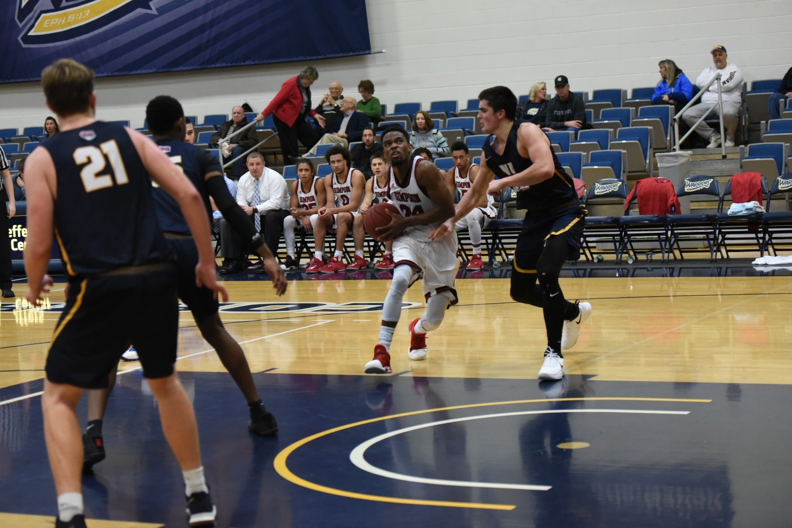 Jalen DuPree - 2017-18 - Men's Basketball - Simpson University Athletics