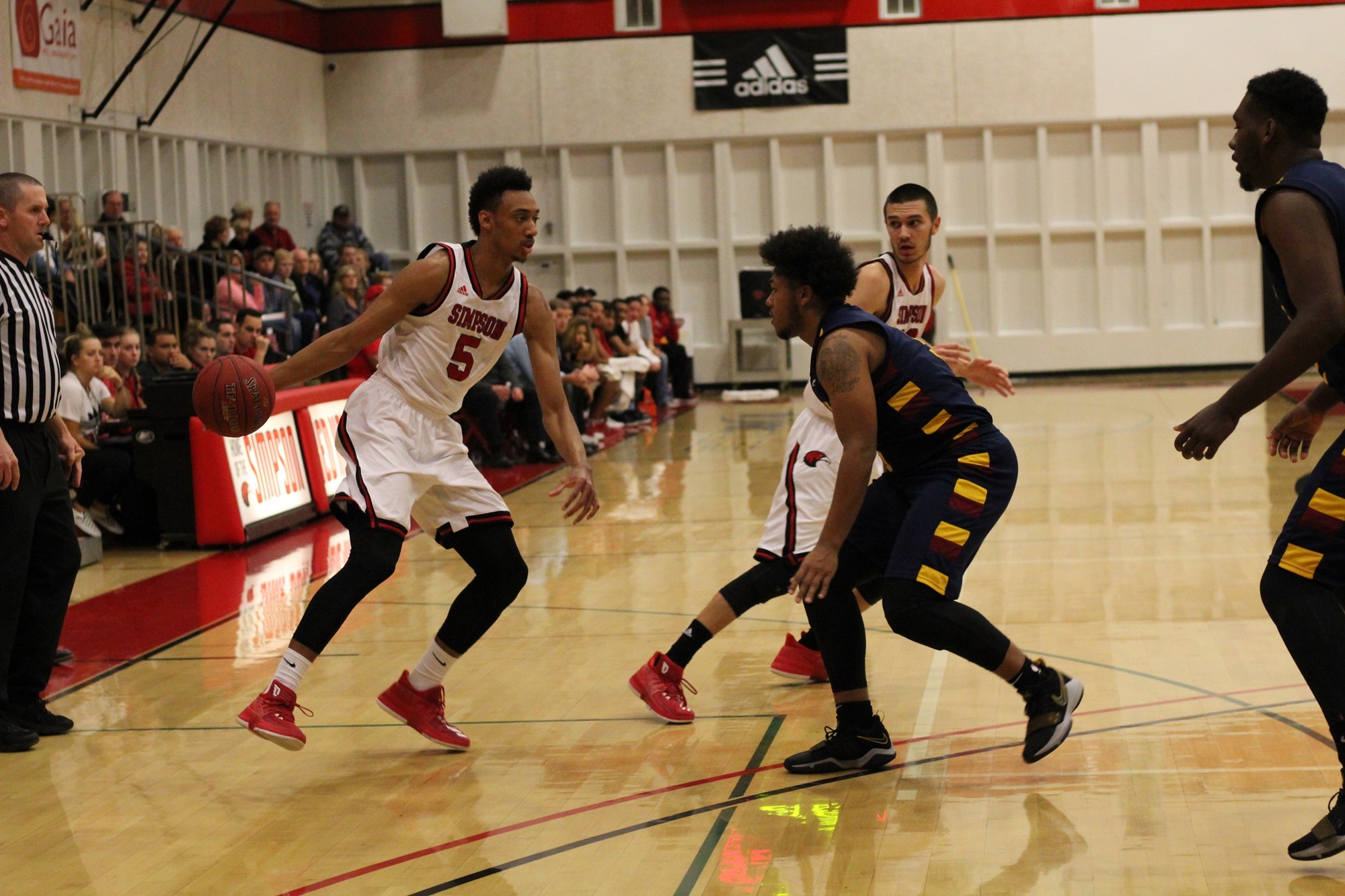 Aron Rudd - 2017-18 - Men's Basketball - Simpson University Athletics