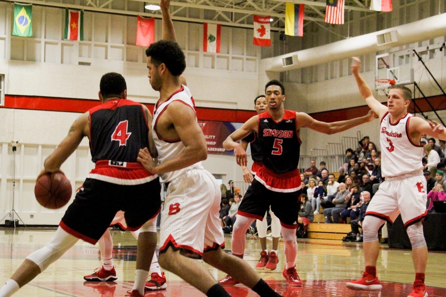 Brandon Moss - 2018-19 - Men's Basketball - Simpson University Athletics