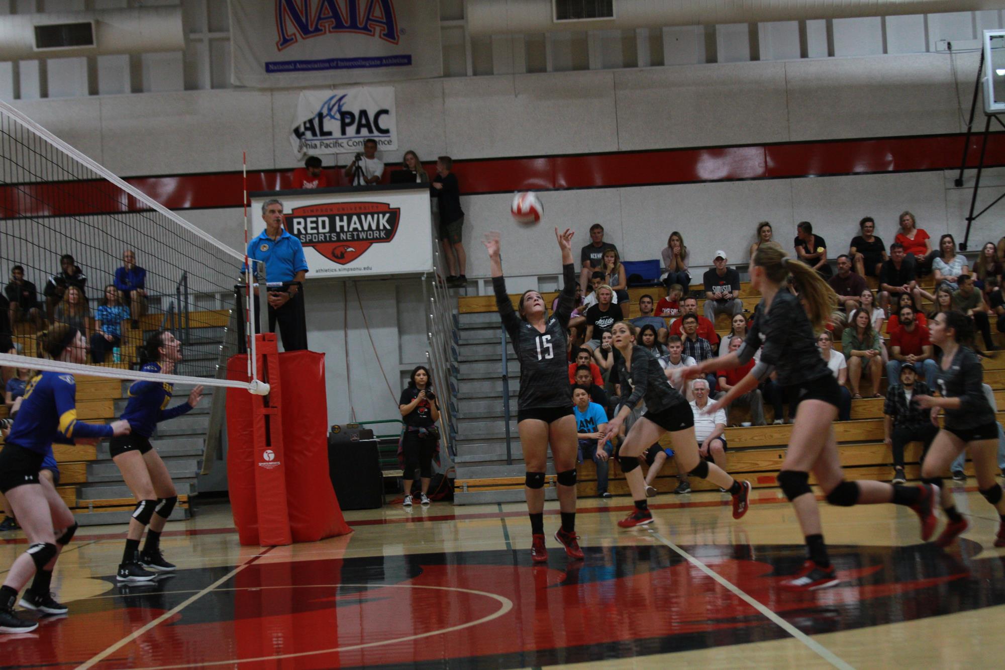 Simpson Volleyball topped by Embry Riddle - Simpson University Athletics