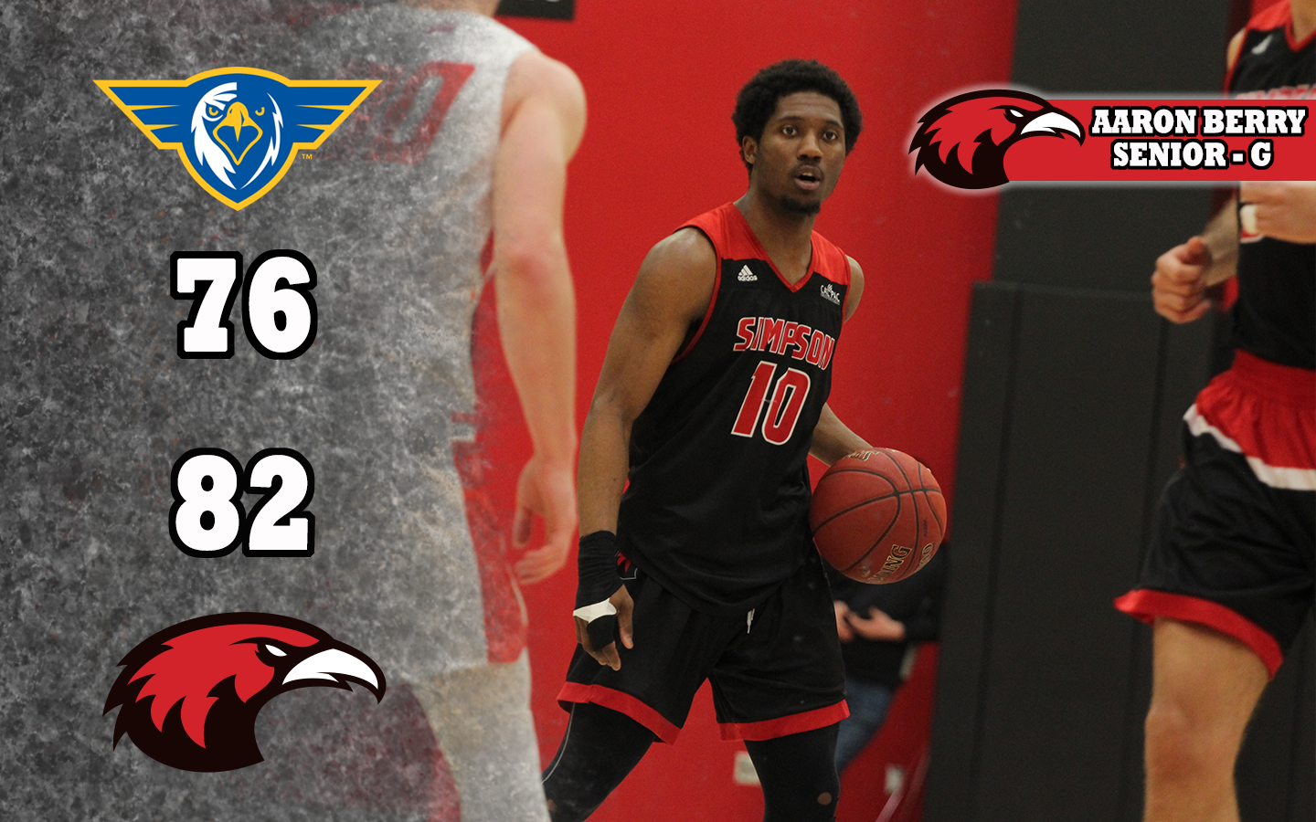 Aaron Berry - 2018-19 - Men's Basketball - Simpson University Athletics