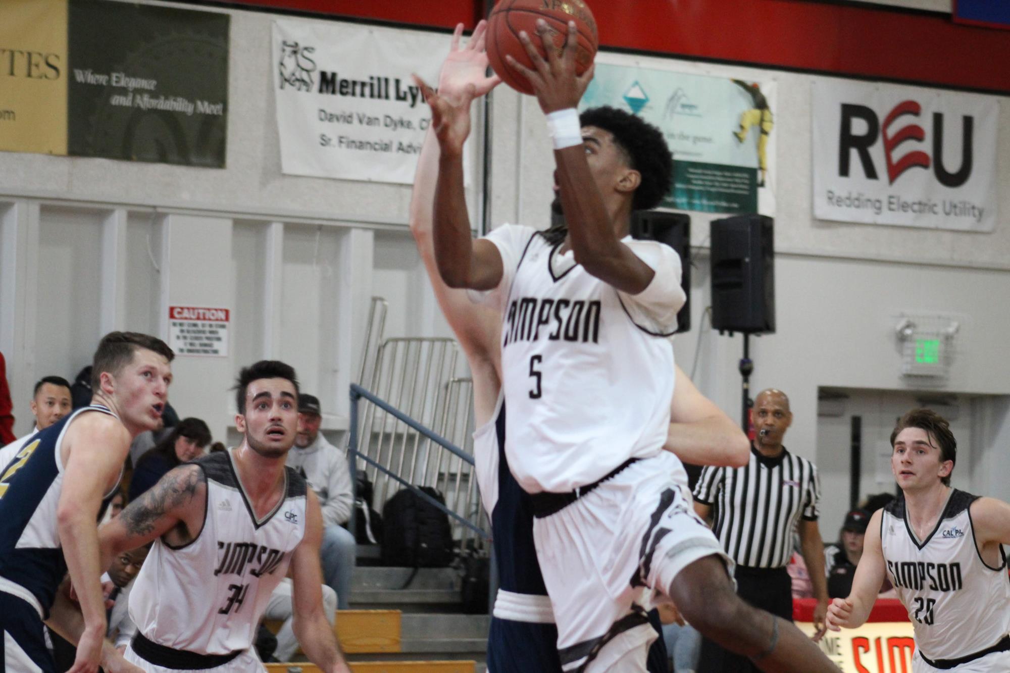 JT Branch - 2019-20 - Men's Basketball - Simpson University Athletics