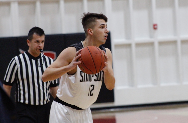 Alex Ondrus - 2019-20 - Men's Basketball - Simpson University Athletics