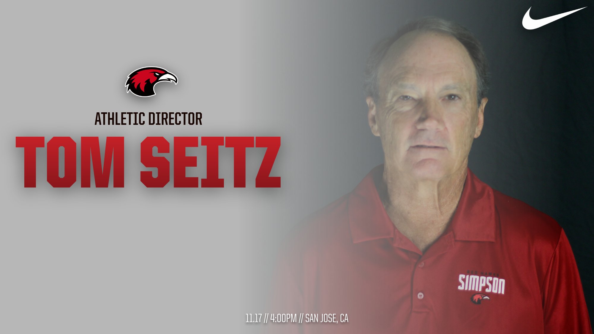 Simpson University welcomes New Athletic Director Tom Seitz - Simpson ...