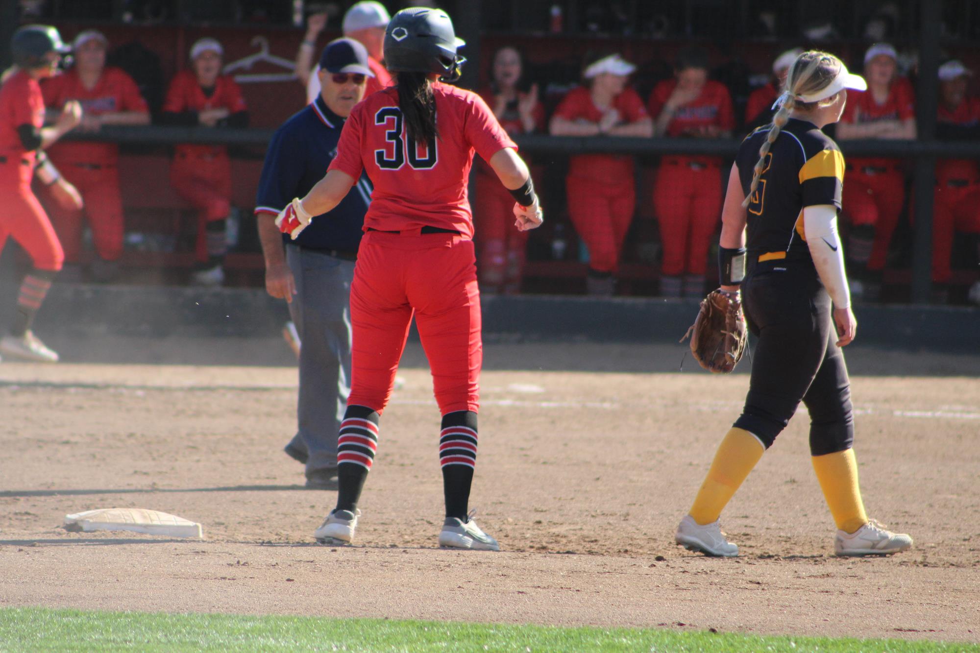 Simpson Softball Moves Up the Standings Taking Three of Four From ...