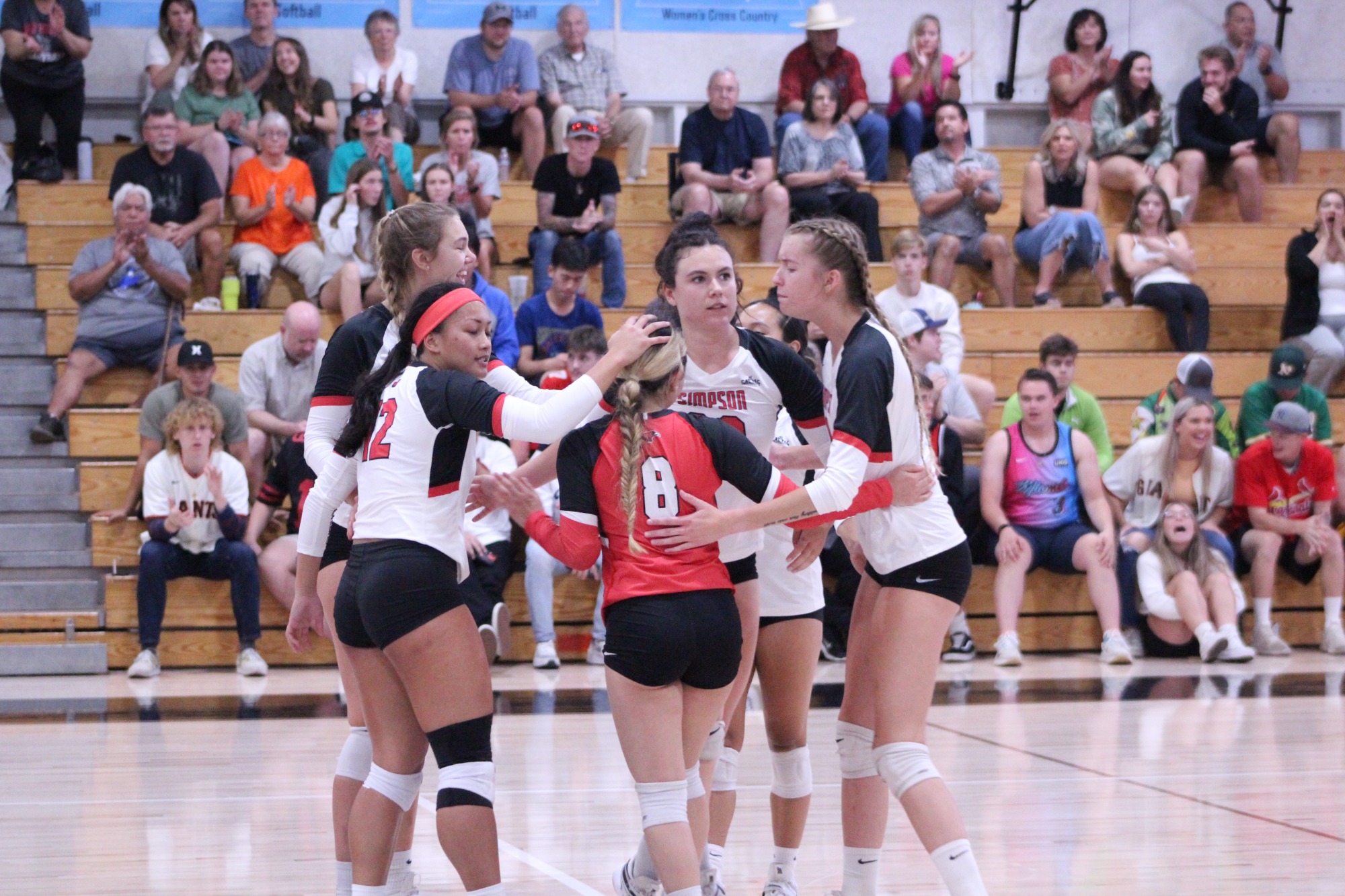 Women's Volleyball Falls to the Arizona Trip - Simpson University Athletics