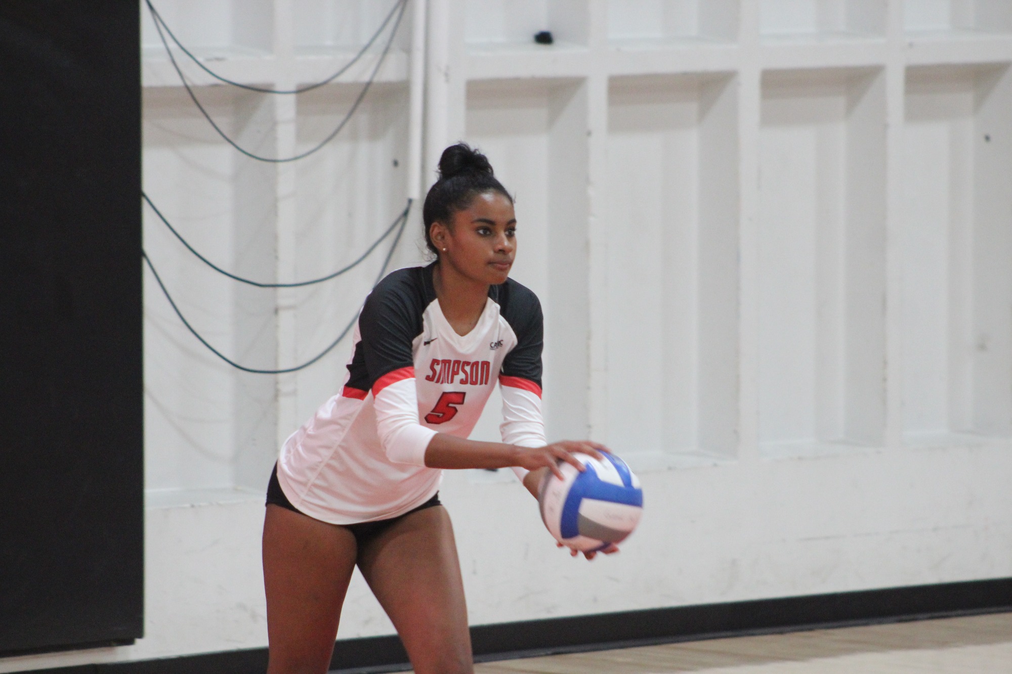 Red Hawks Take Care of Golden Eagles in Straight Sets - Simpson ...