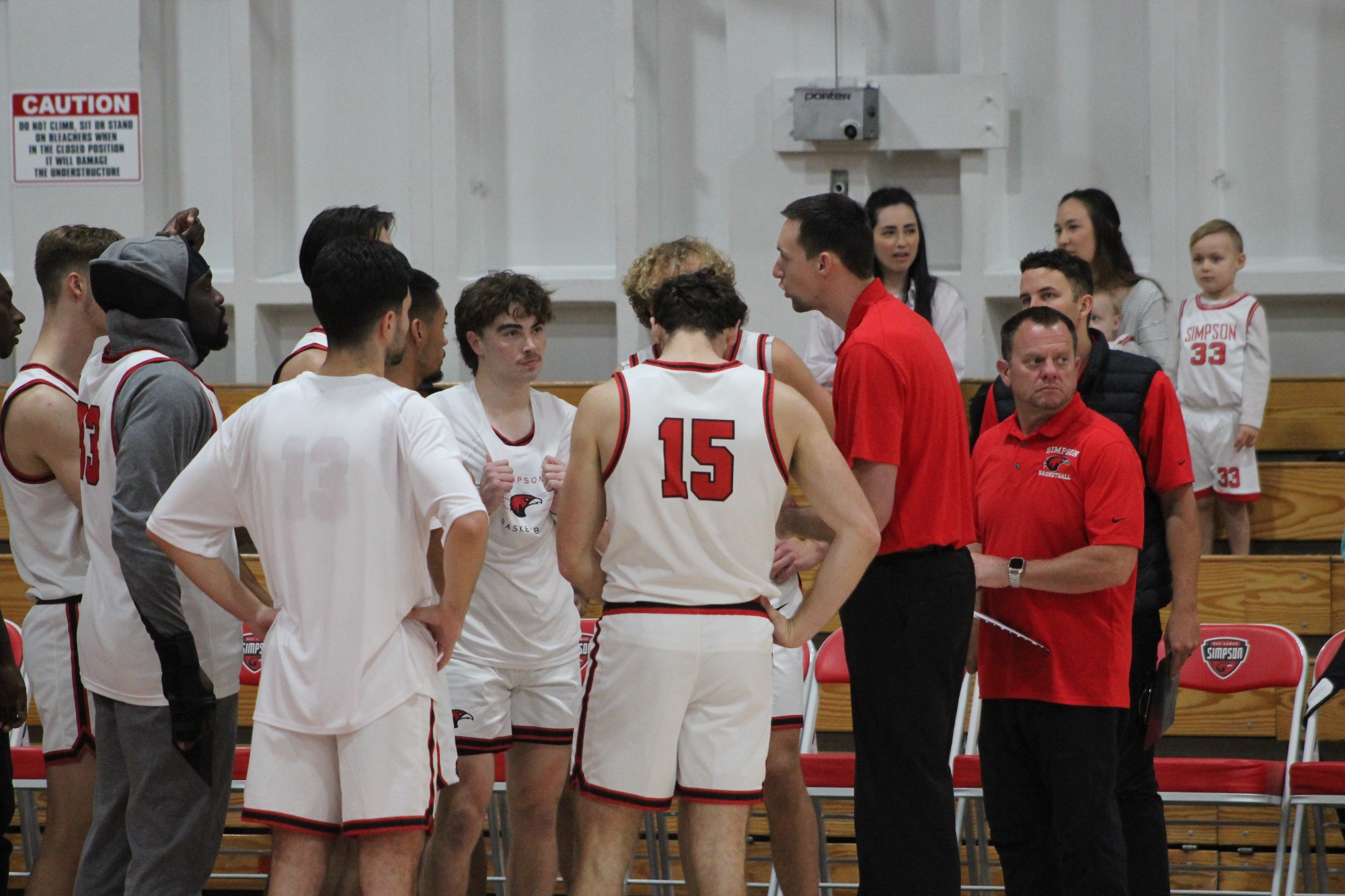 Red Hawks Drops Game Against Oaks - Simpson University Athletics