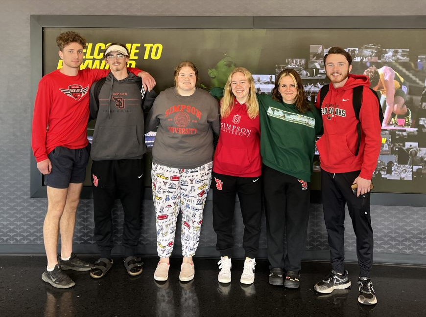 Simpson Track and Field Competes in Portland - Simpson University Athletics