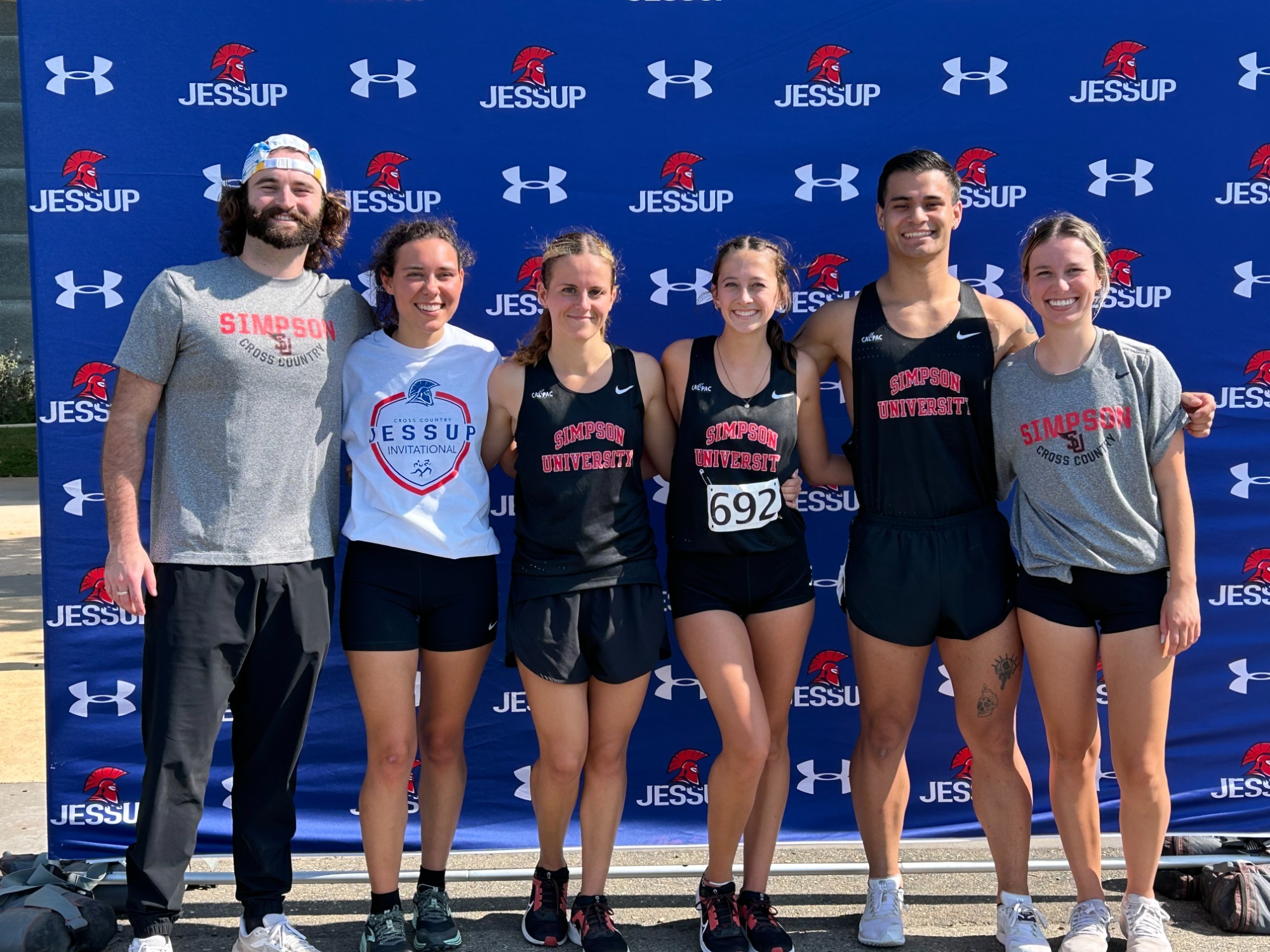 Simpson XC Competes in Jessup Invitational - Simpson University Athletics