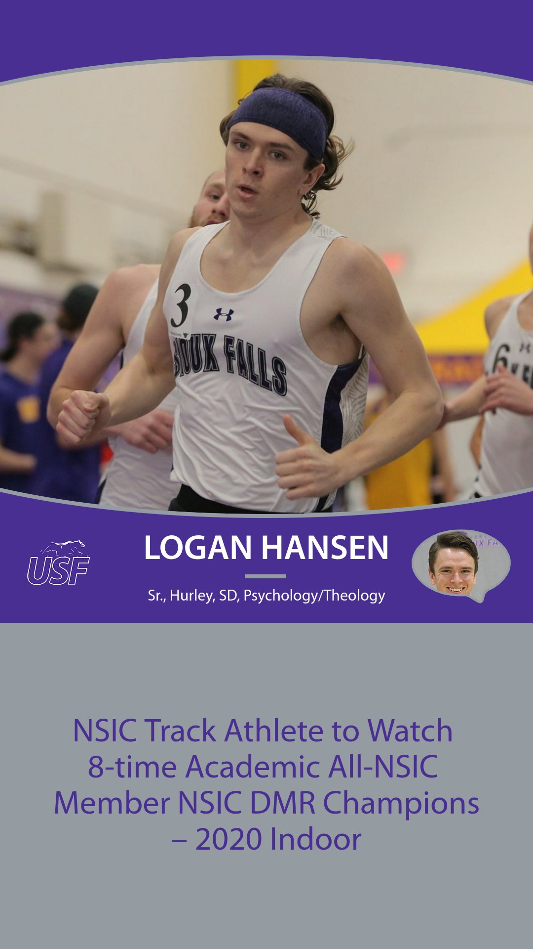 Logan Hansen - Track & Field - University of Sioux Falls Athletics
