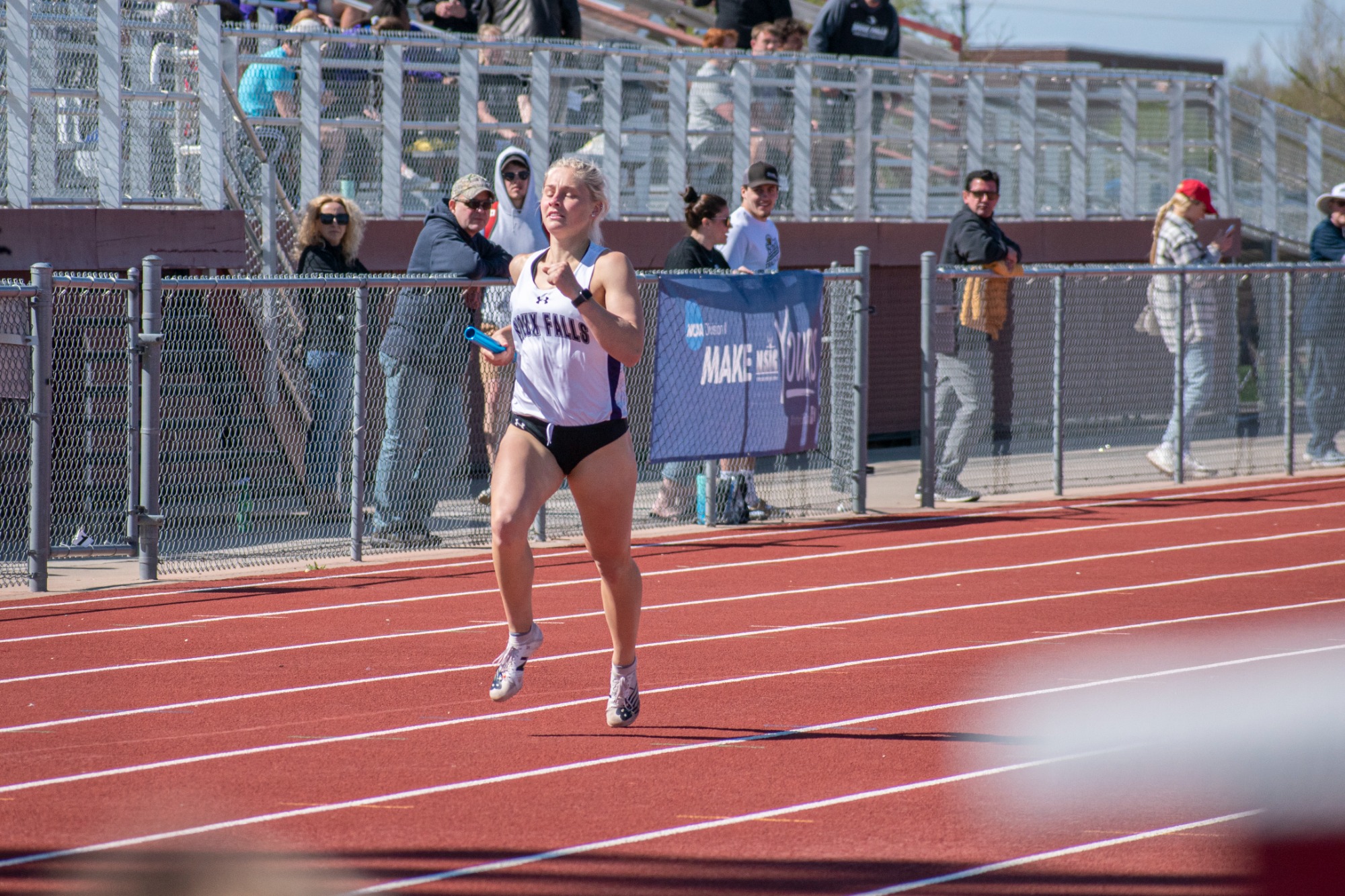 Emily Swanson continues setting records as Track & Field finishes ...
