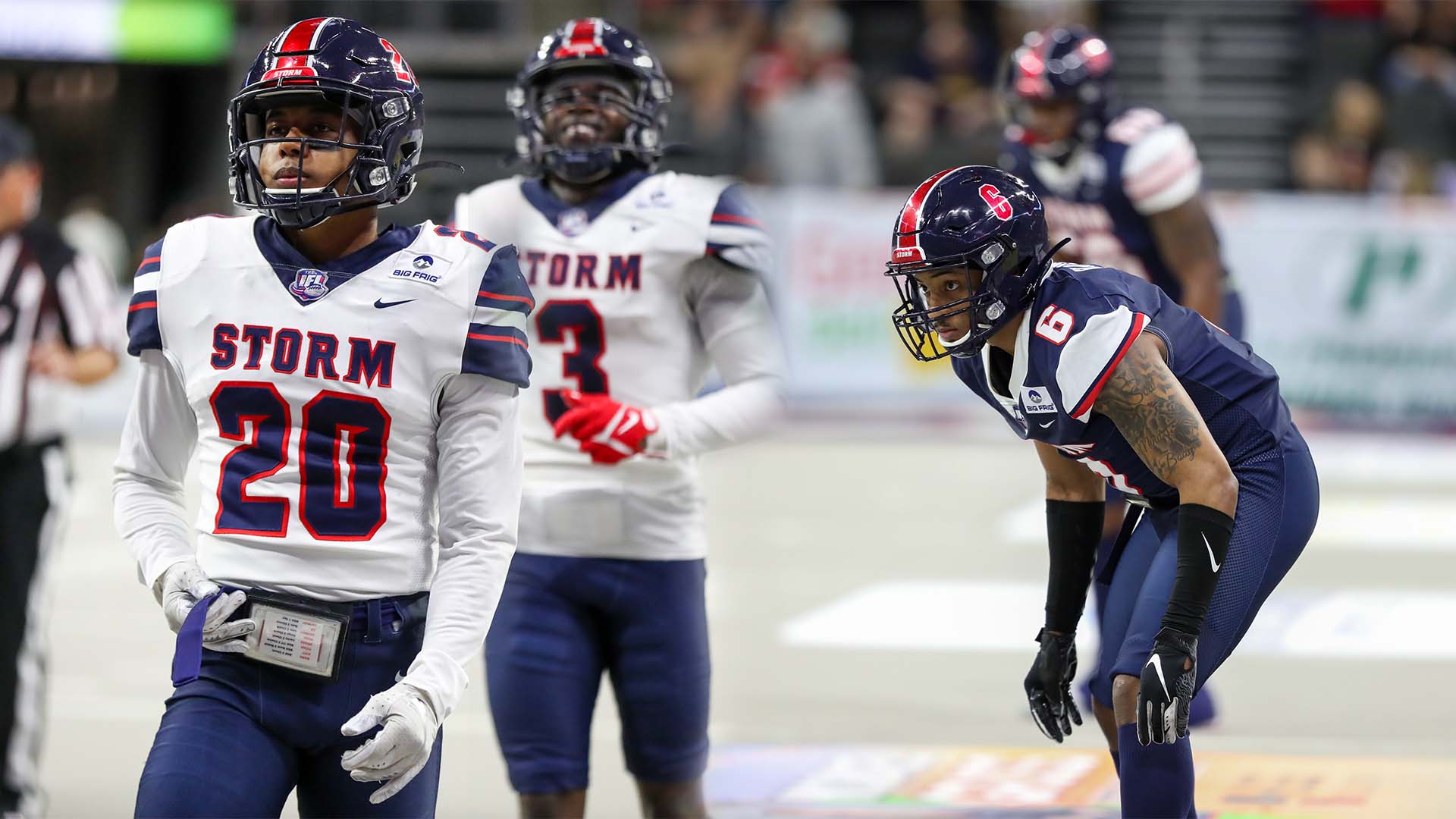 STORM RETURN TWO DEFENSIVE BACKS - Sioux Falls Storm