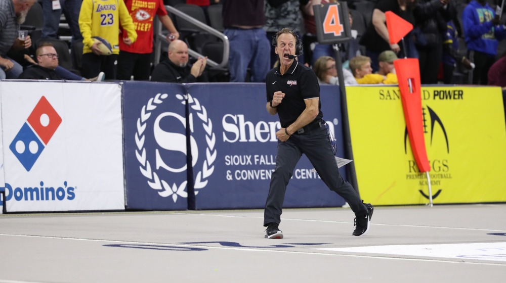 COACH HERMANSON HANGS ‘EM UP - Sioux Falls Storm