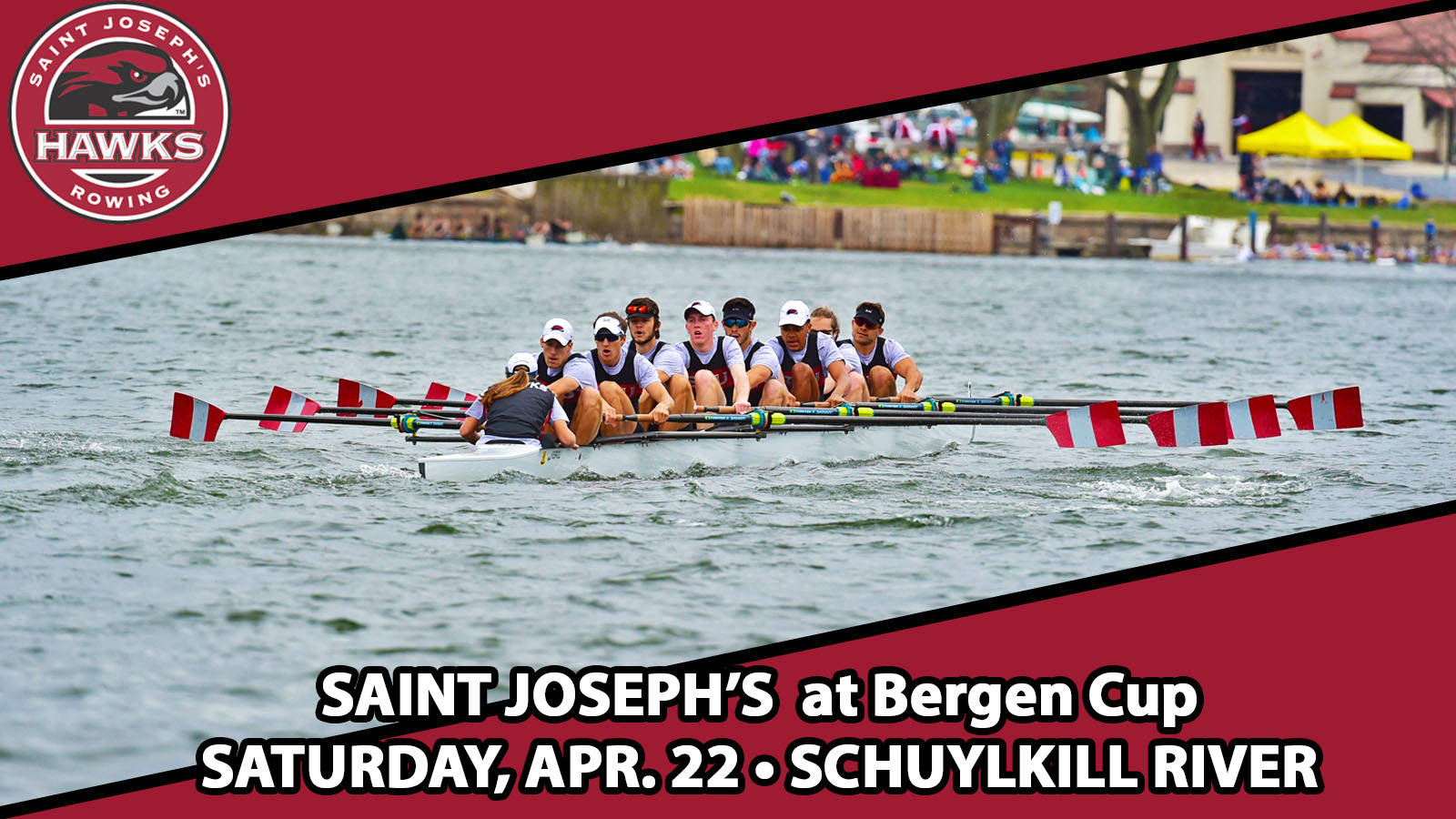 Men's Rowing Set for Bergen Cup on Saturday - Saint Joseph's University
