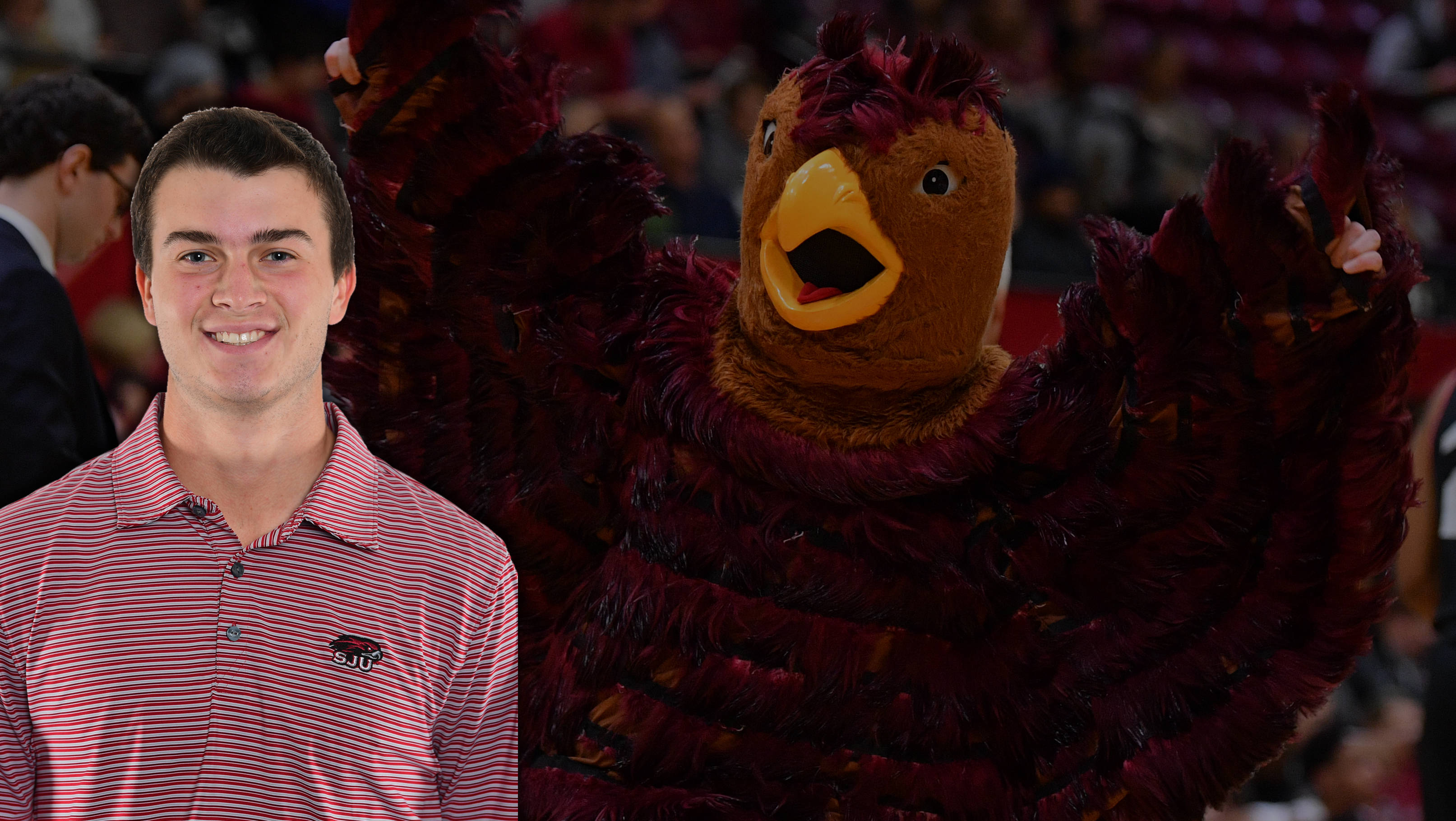 Alec Kerr Named Hawk Mascot for 2019-20 - Saint Joseph's University