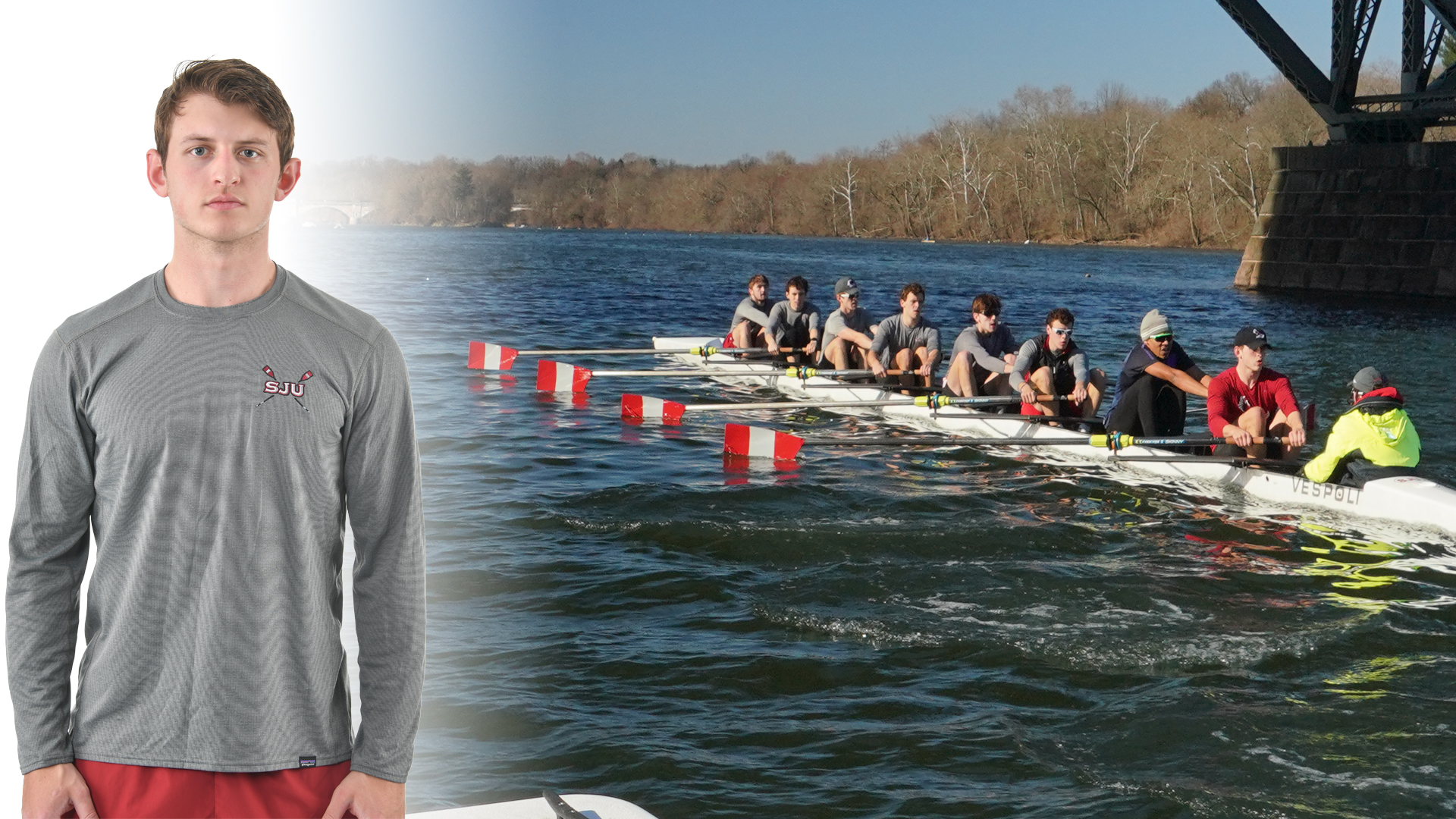 Senior Spotlight: Justin Hawkins, Men's Rowing - Saint Joseph's University