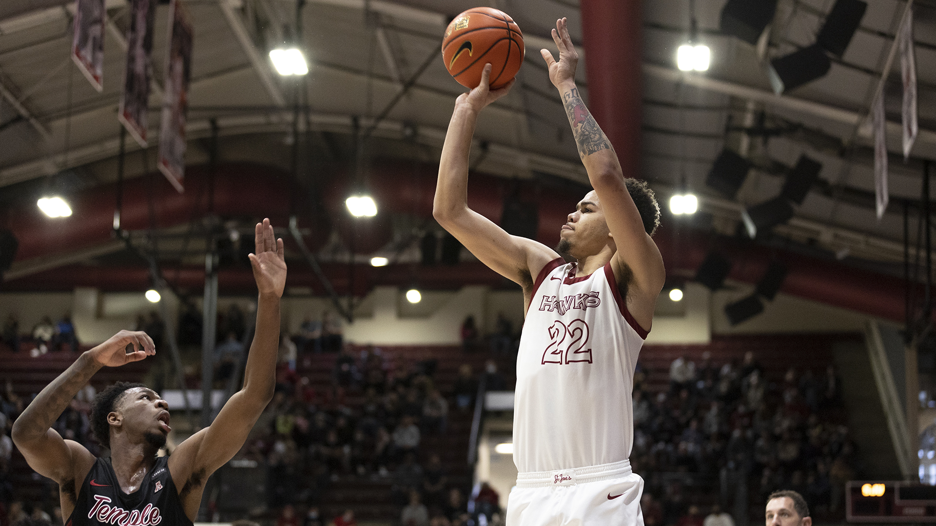 Jordan Hall - 2021-22 - Men's Basketball - Saint Joseph's University