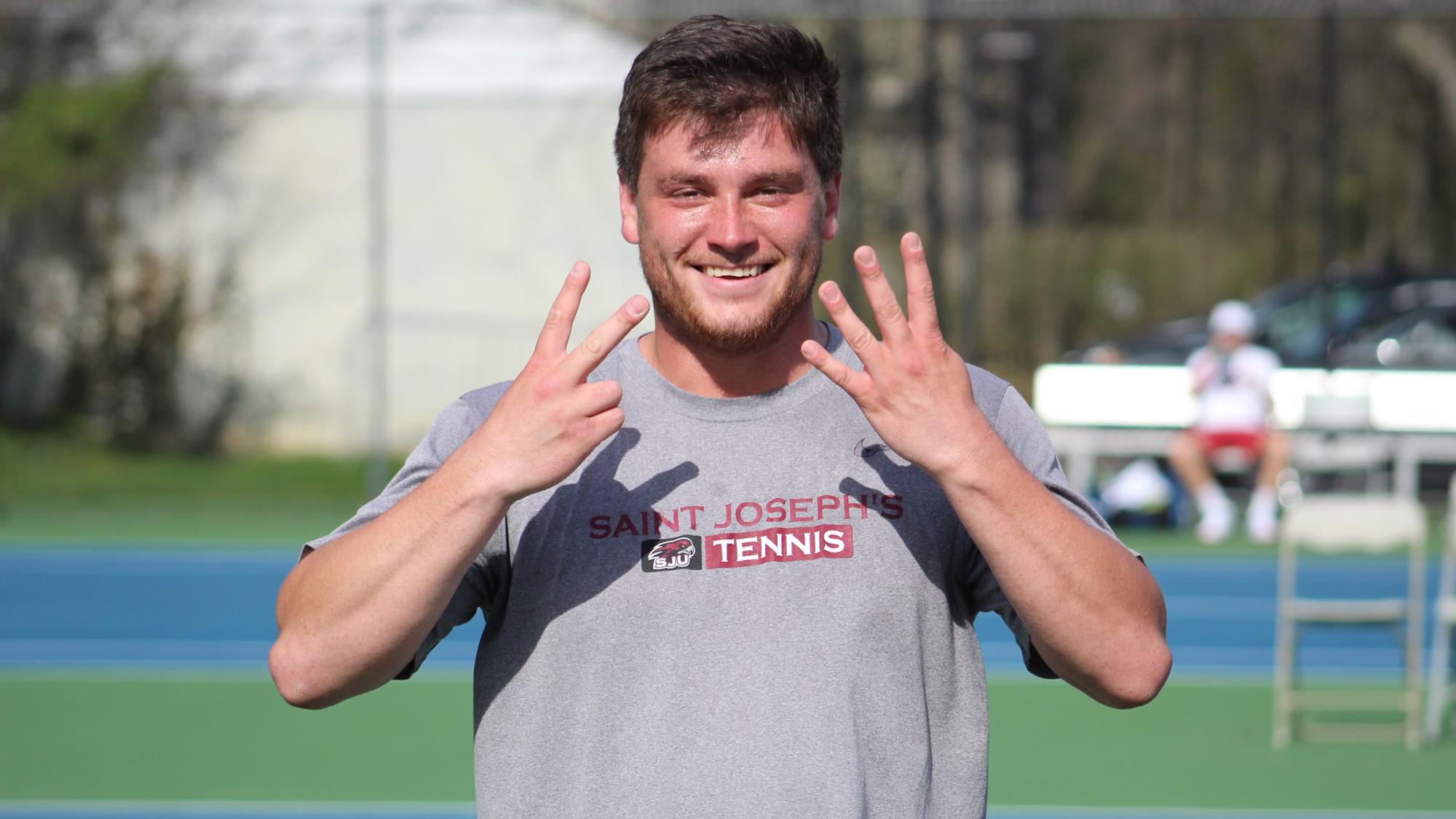 Nathan Perrone - 2021-22 - Men's Tennis - Saint Joseph's University