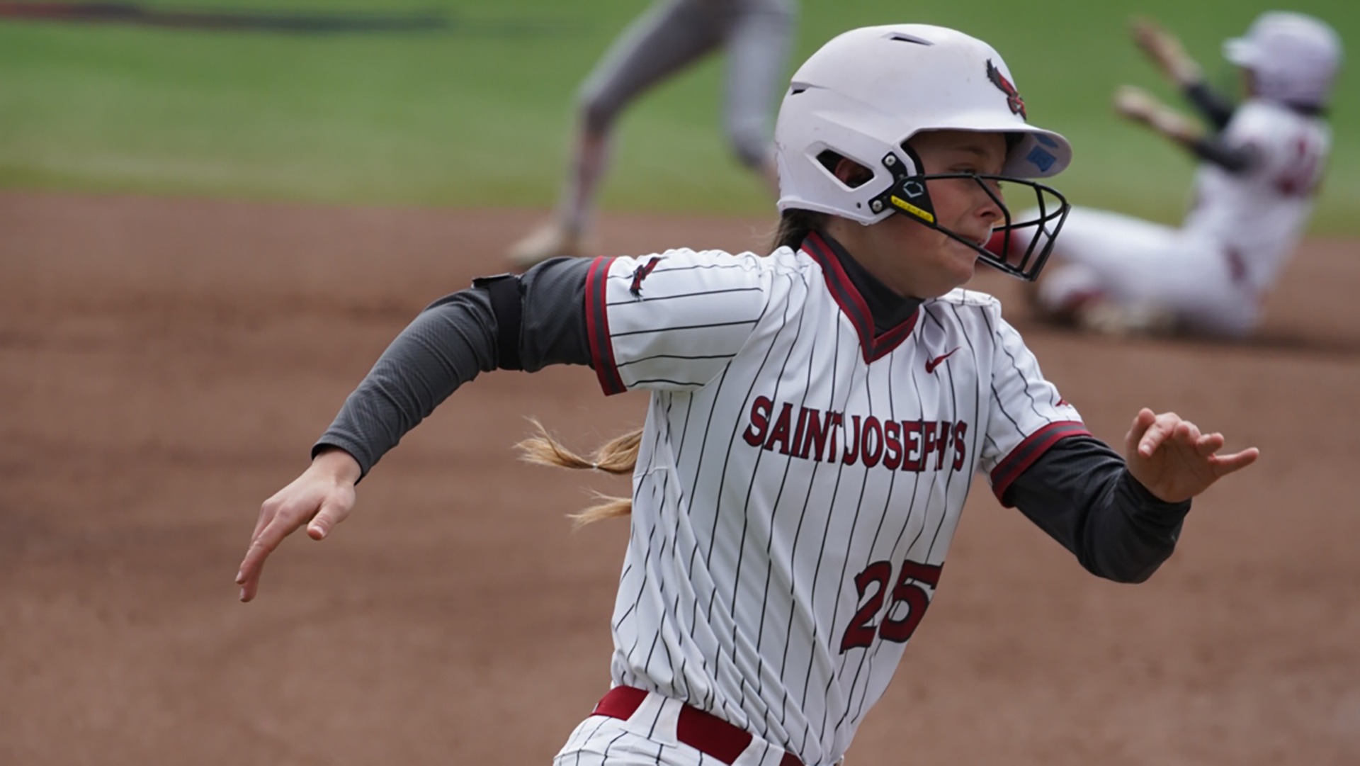 Softball Wins Series-Opening Doubleheader George Mason - Saint Joseph's ...