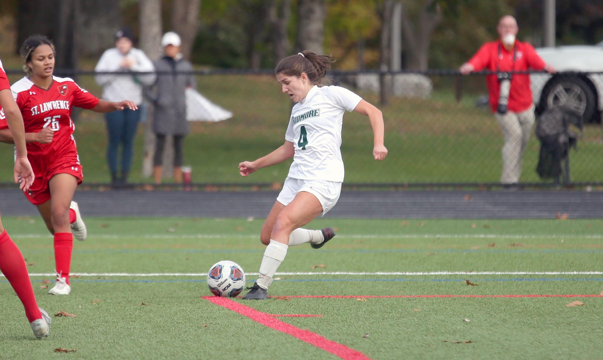 Skidmore wins 2-0 on the road at Sage - Skidmore College Athletics