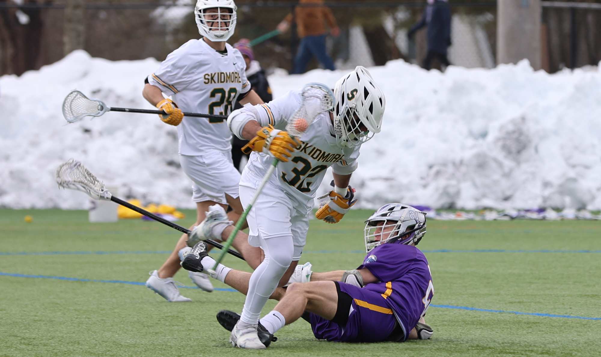 Skidmore keeps it rolling with 16-5 win over Alfred - Skidmore College ...