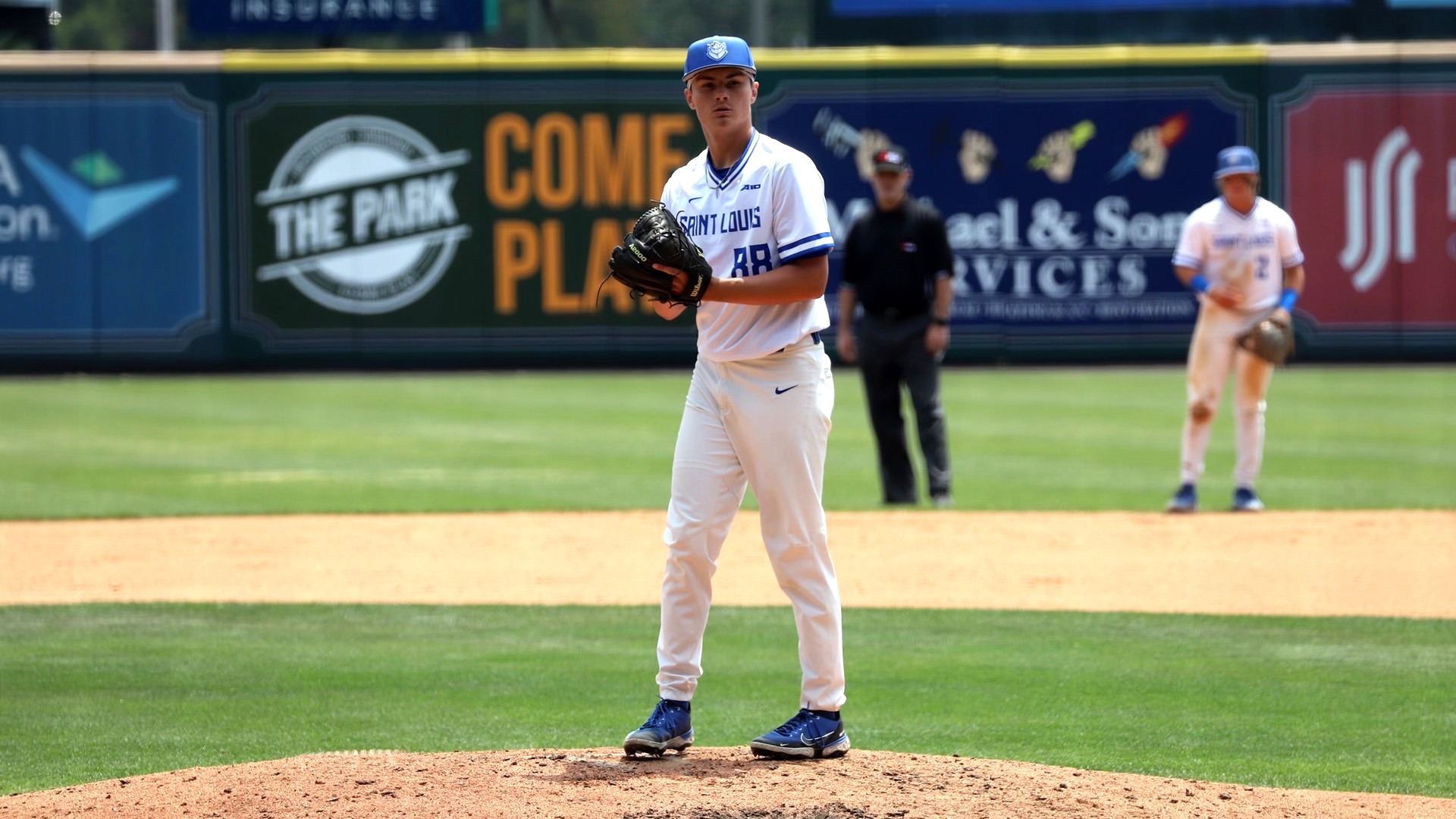 Holmes Twirls Gem, Billikens Win A-10 Championship Opener - Saint Louis ...