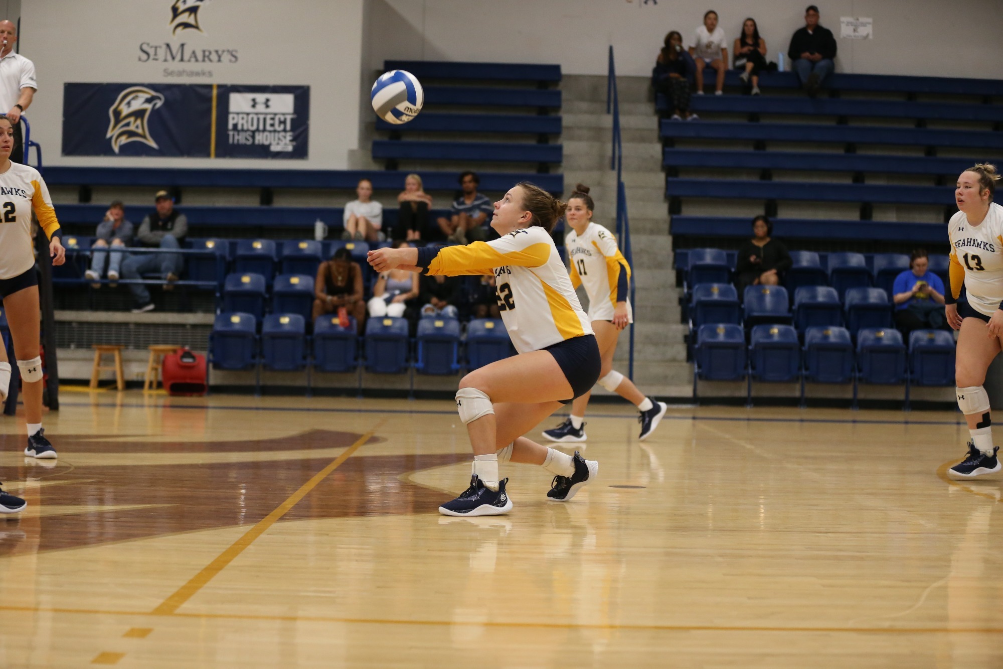 Meghan Stevens Leads Seahawk Volleyball Sweep - St. Mary's College of Maryland