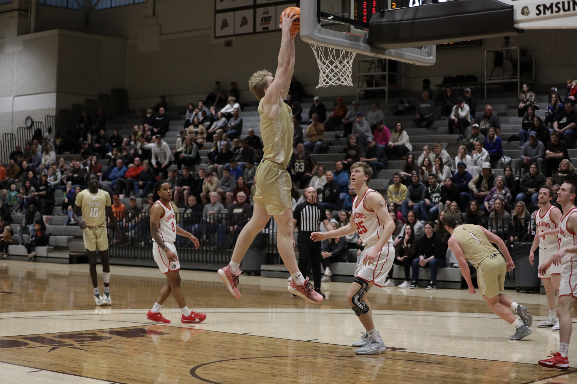 Mustangs close regular season with overtime setback to No. 13 Dragons ...