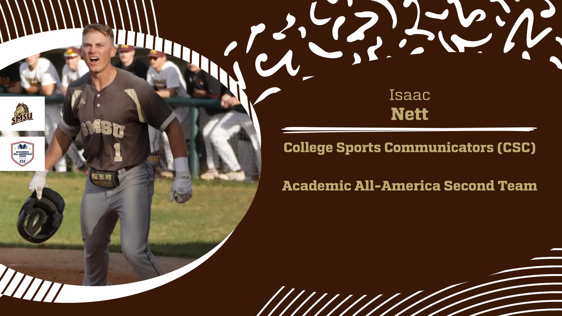 Four SMSU baseball players named CSC Academic All-District; Nett named ...