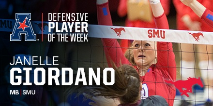 Janelle Giordano - Volleyball - SMU Athletics