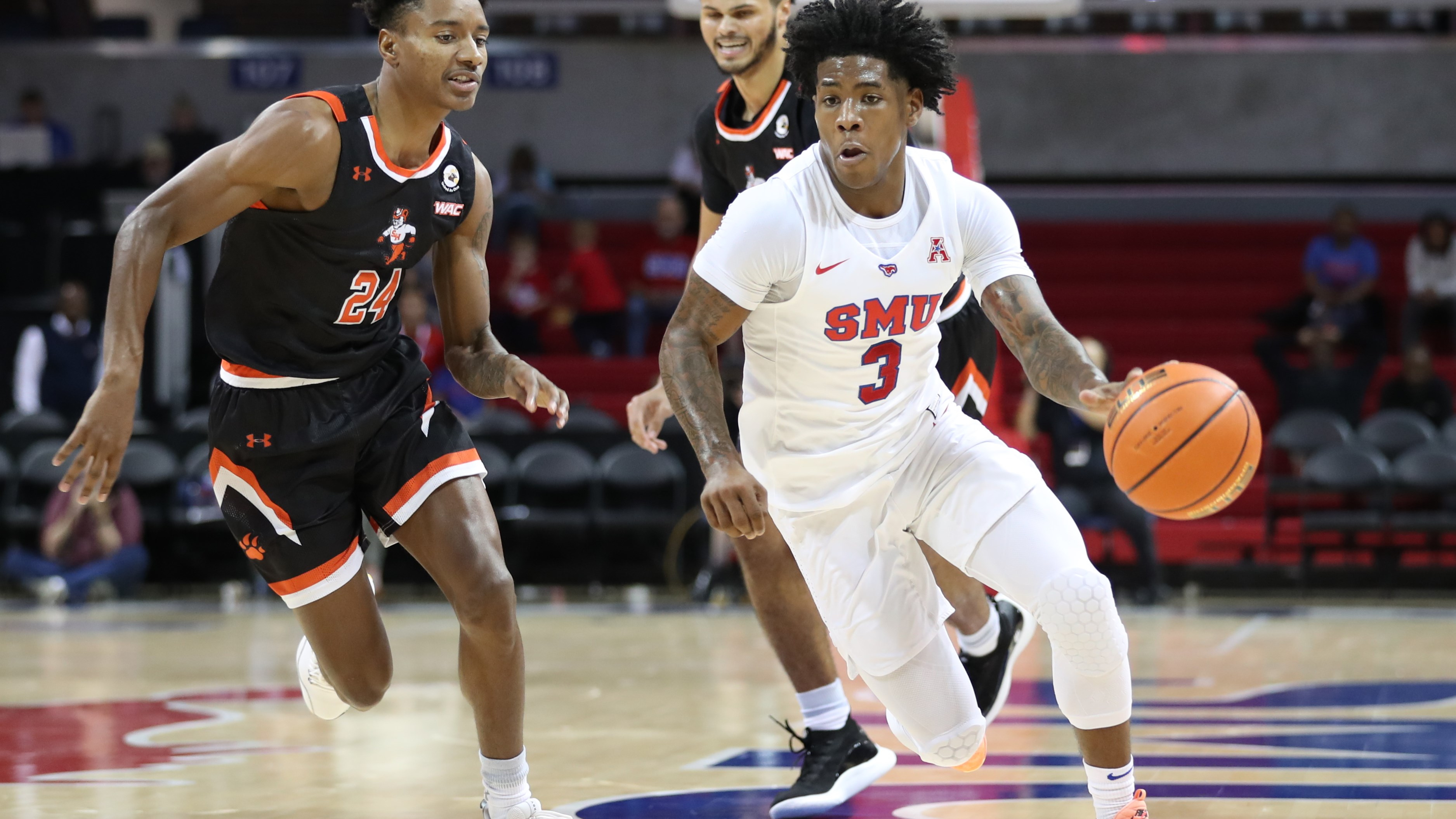 Mustangs Defeat Sam Houston, 75-66 - SMU Athletics