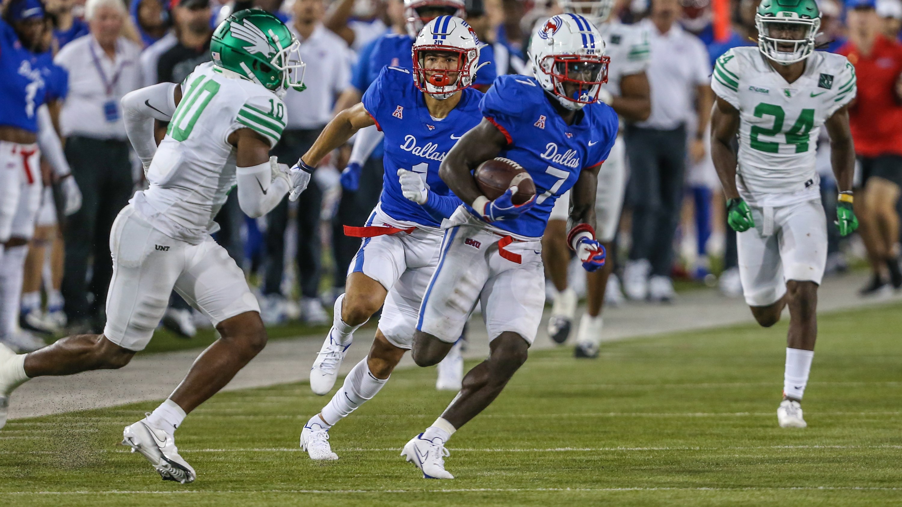 Mustangs Defeat North Texas With Big Second Half, 35-12 - SMU Athletics