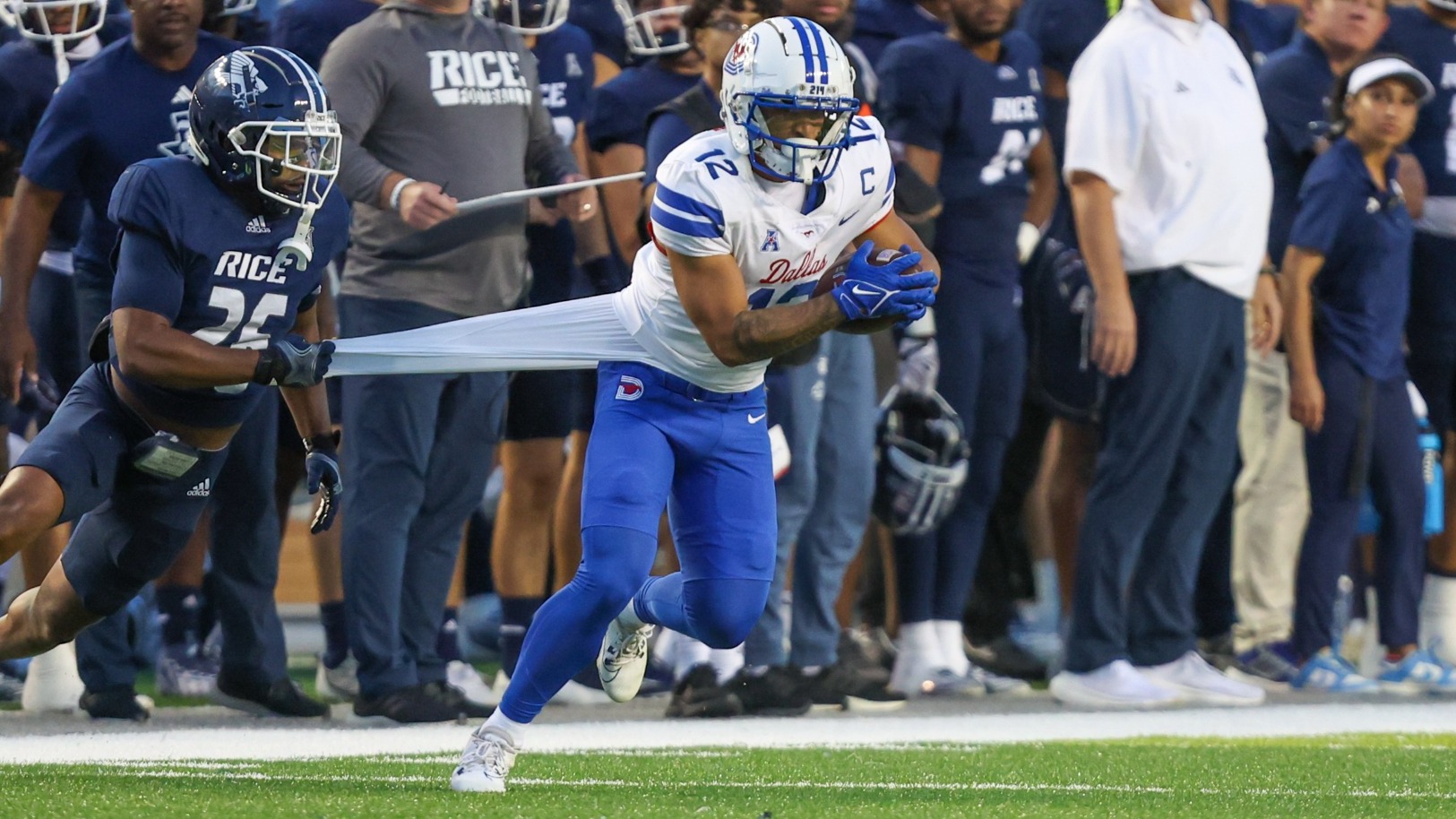 SMU Wins Battle Over Rice 36-31 - SMU Athletics