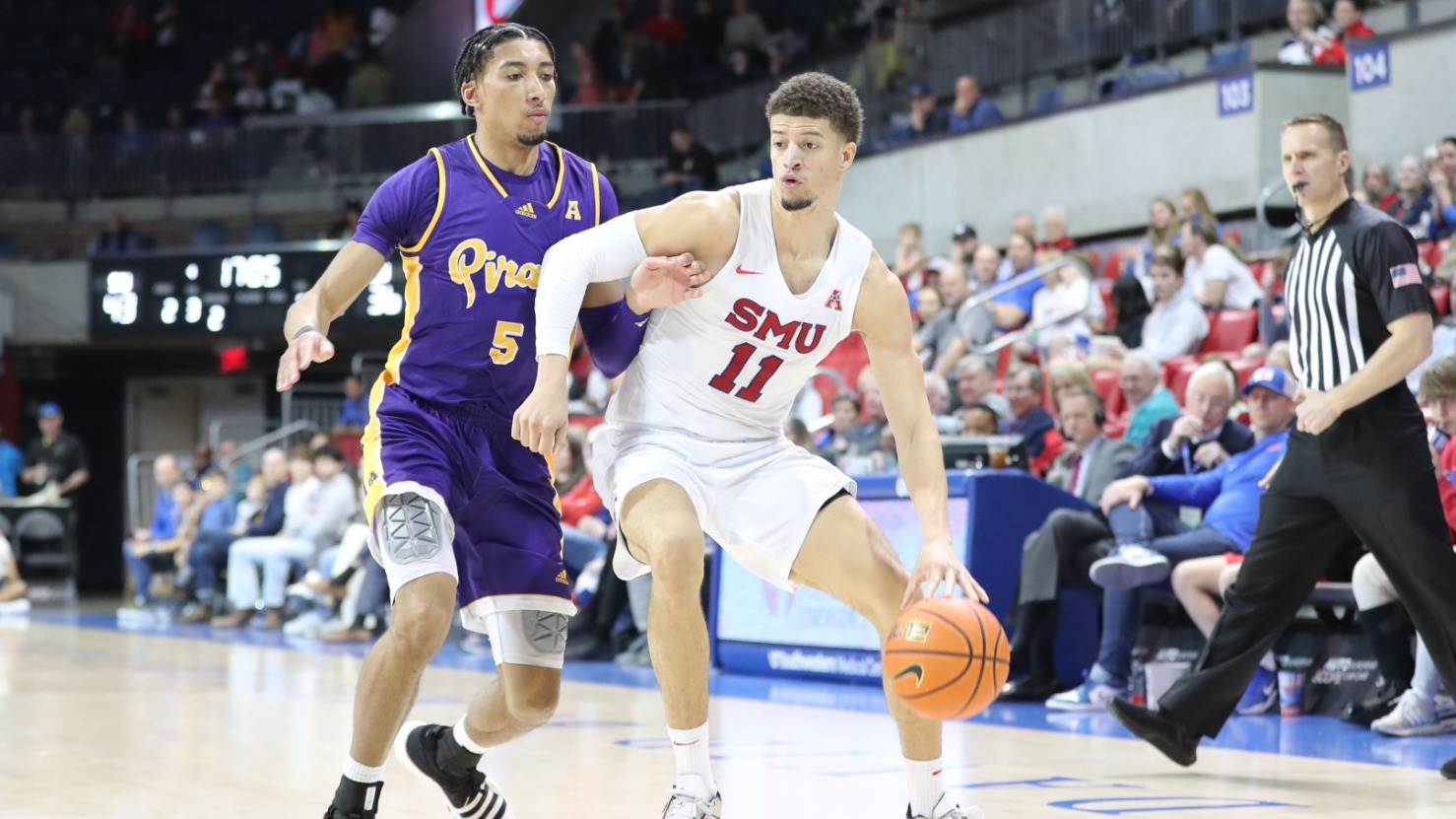 SMU Defeats East Carolina 86-70 - SMU Athletics