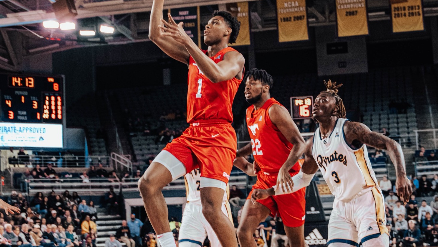 Mustangs Fall 77-72 At East Carolina - SMU Athletics