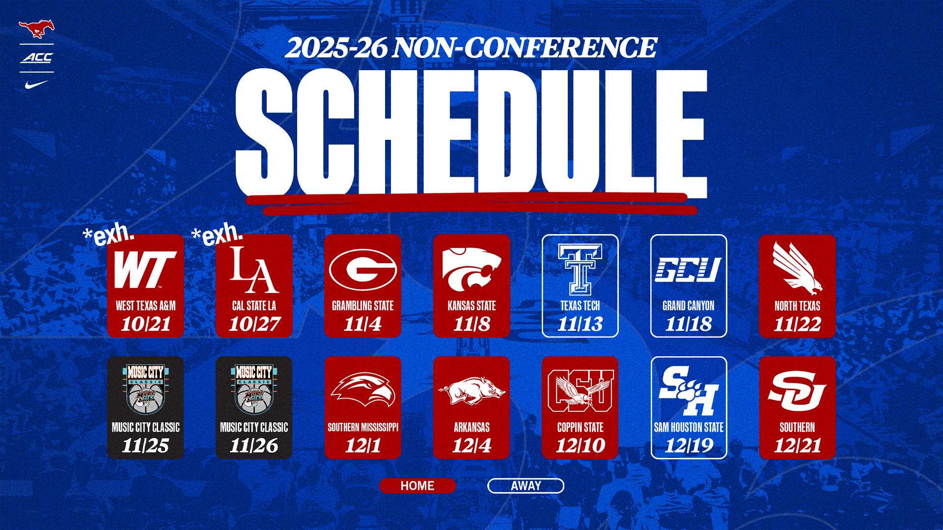 The 2025-26 ACC Women's Basketball Schedule Announced - SMU Athletics