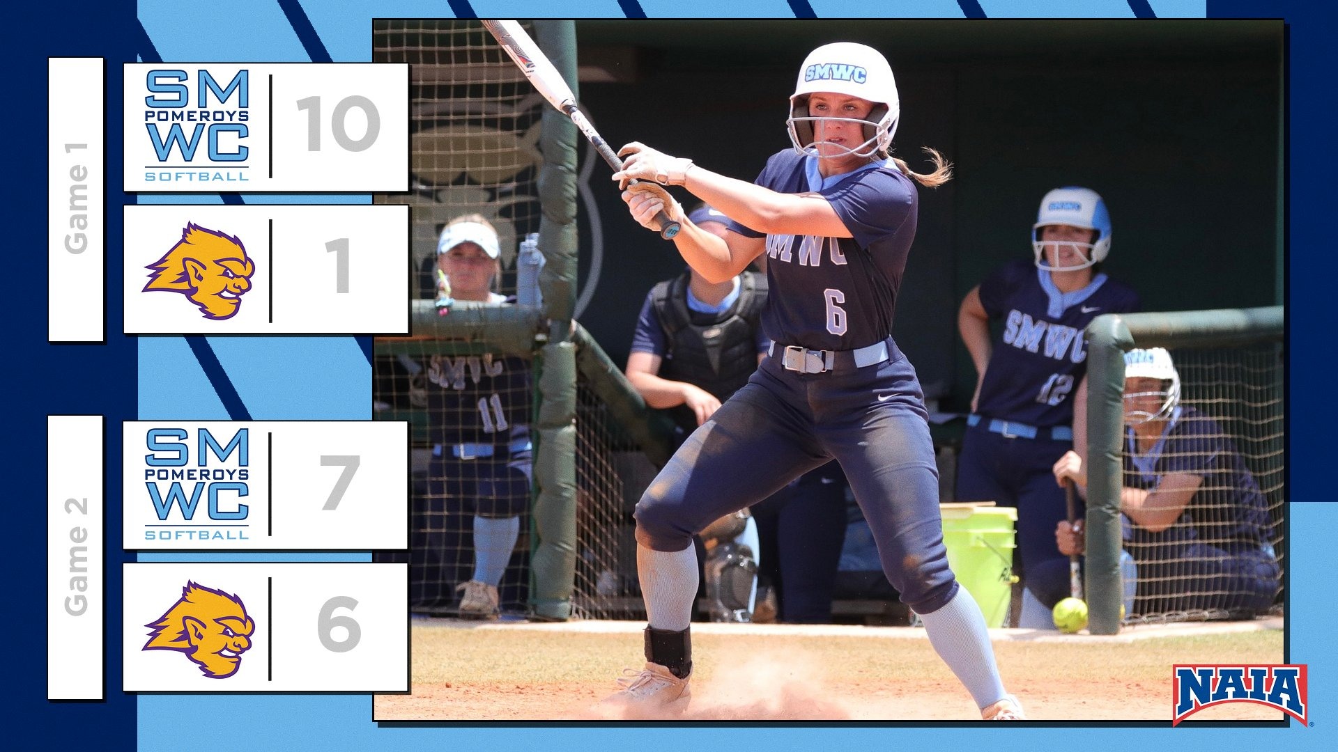 SMWC Softball Earns Sweep Of UHSP - Saint Mary-of-the-Woods