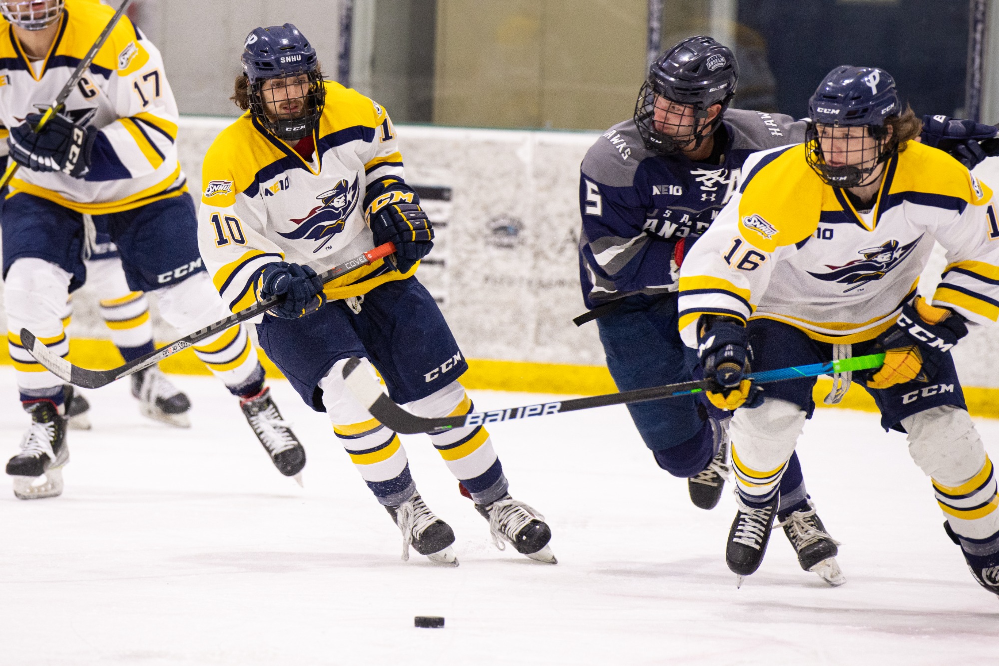 Flynn's Third-Period Tie-Breaker Lifts Ice Hockey To 2-1 Win at Saint ...