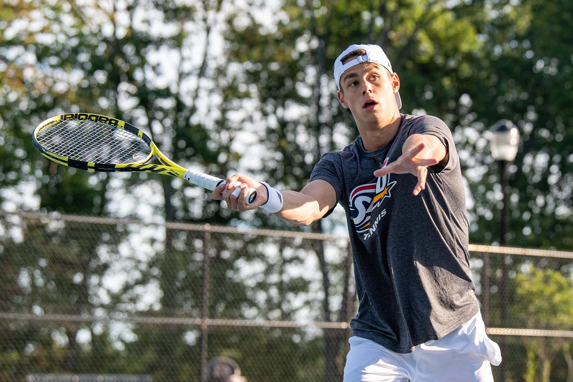 Nadeau Helps Seal Win for Men's Tennis Over St. Michael's - Southern ...