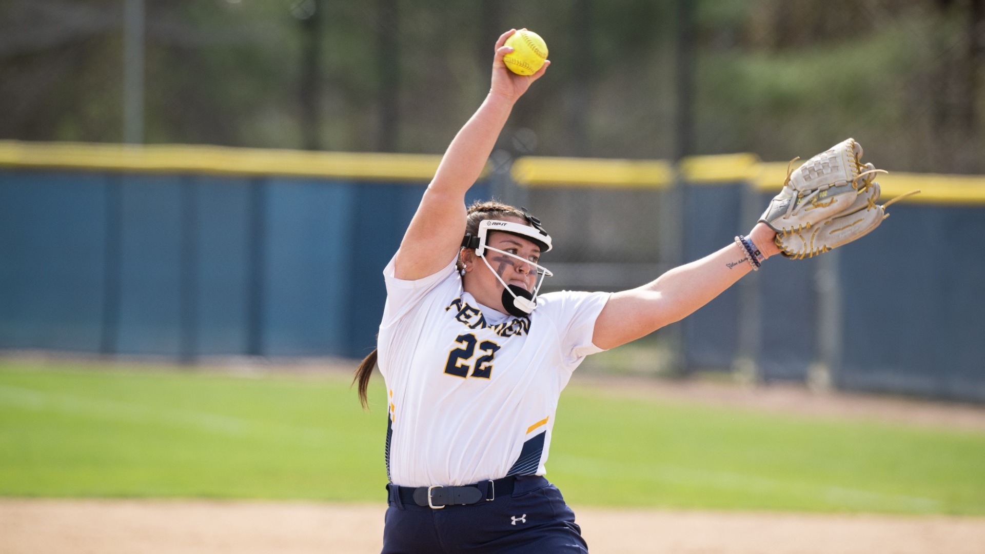 McKechnie's Three-Hitter Lifts Penmen Past New Haven to Split ...