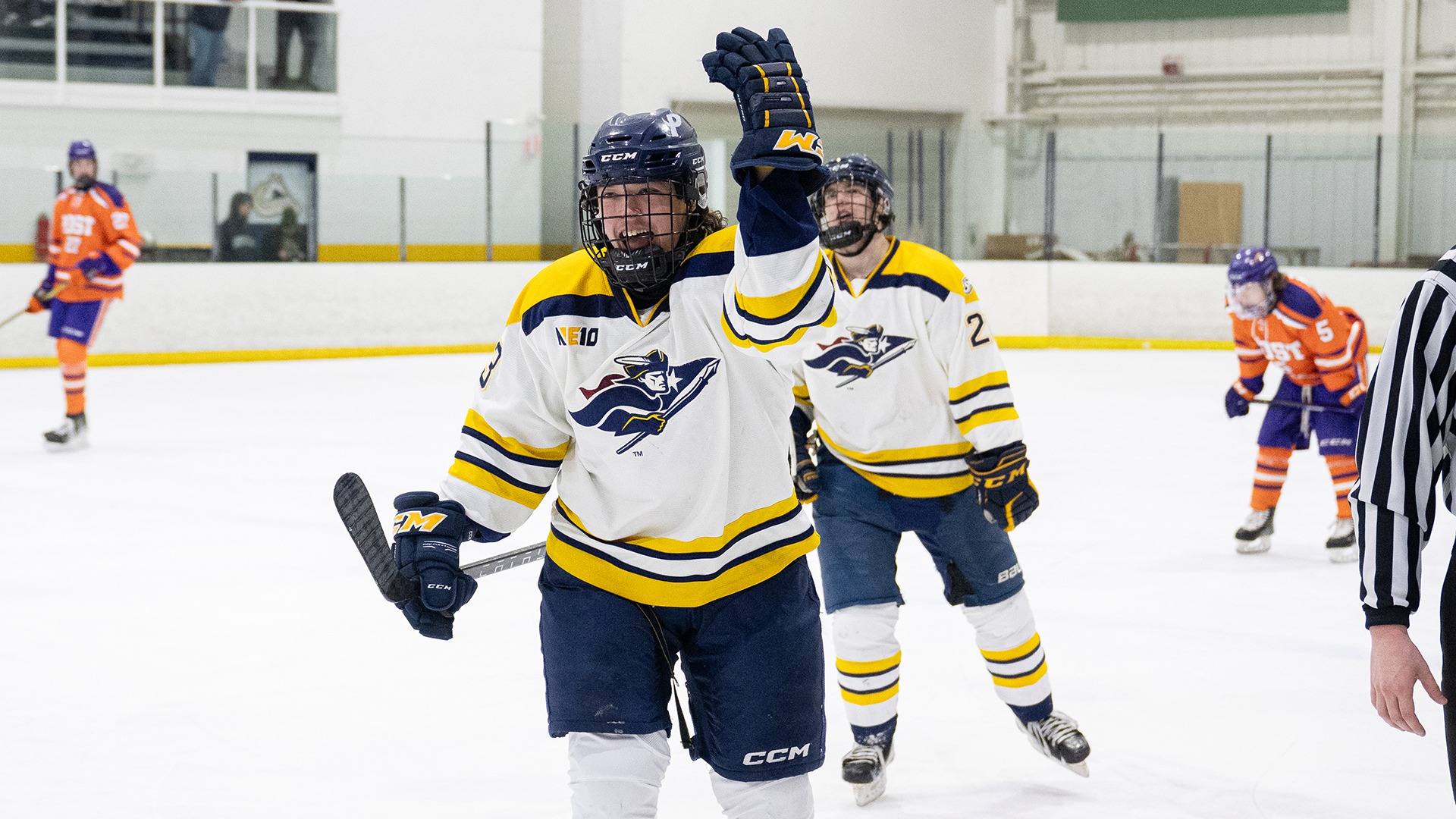Men's Ice Hockey Punches Ticket to NE10 Final with 5-1 Win at Saint ...