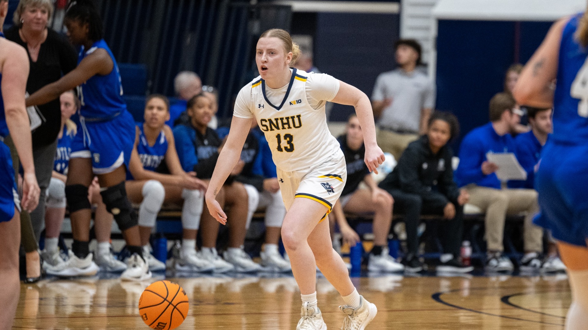 Penmen Drop Regular-Season Finale in Overtime to Saint Rose - Southern New Hampshire University