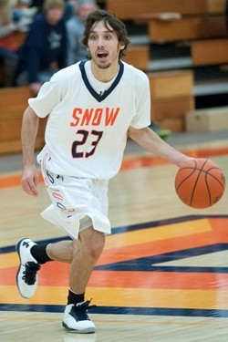 Nick Gruninger - 2012-2013 - Men's Basketball - Snow College Athletics